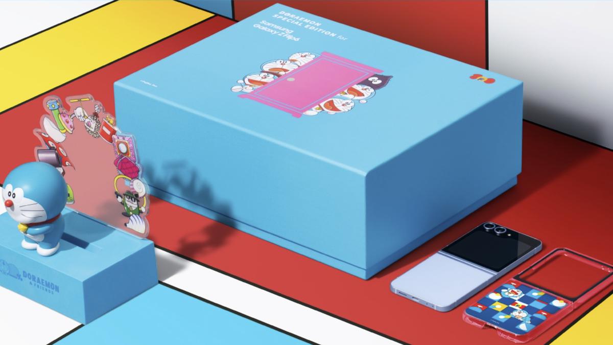Lucu, Samsung Rilis Galaxy Z Flip 6 Edisi Terbatas Bertema Doraemon ...