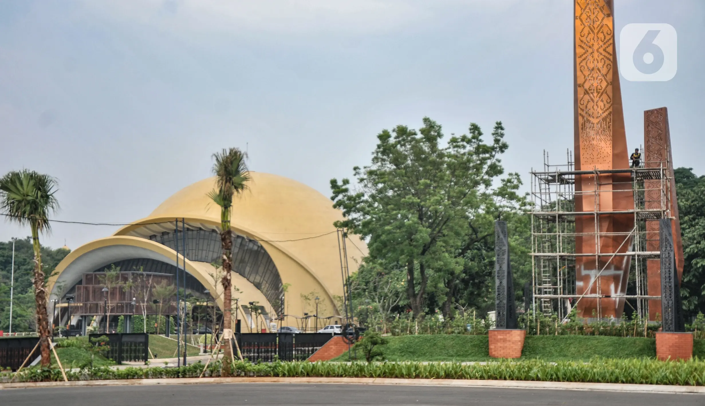 Melihat Revitalisasi TMII yang Hampir Rampung - Foto Liputan6.com