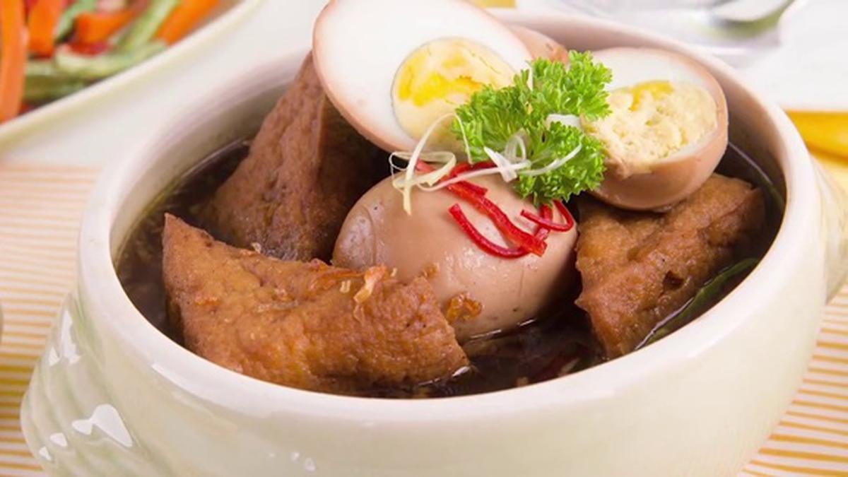 Resep Semur Tahu Telur Sederhana - Food Fimela.com