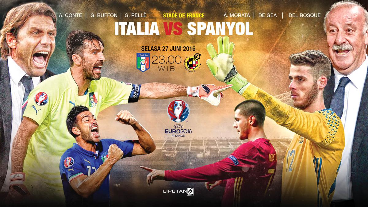 Italia Vs Spanyol: 5 Hal yang Pantas Diwaspadai La Furia Roja
