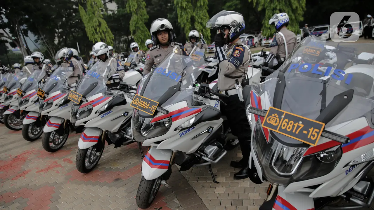 Intip 3 Teknologi Modern yang Tersemat di Motor Patwal Polisi BMW K1600 ...