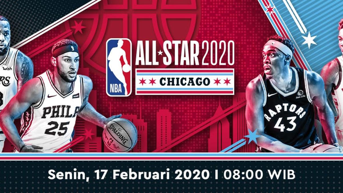 Link Live Streaming NBA All-Star 2020 - Team LeBron Vs Team Giannis, 17 ...