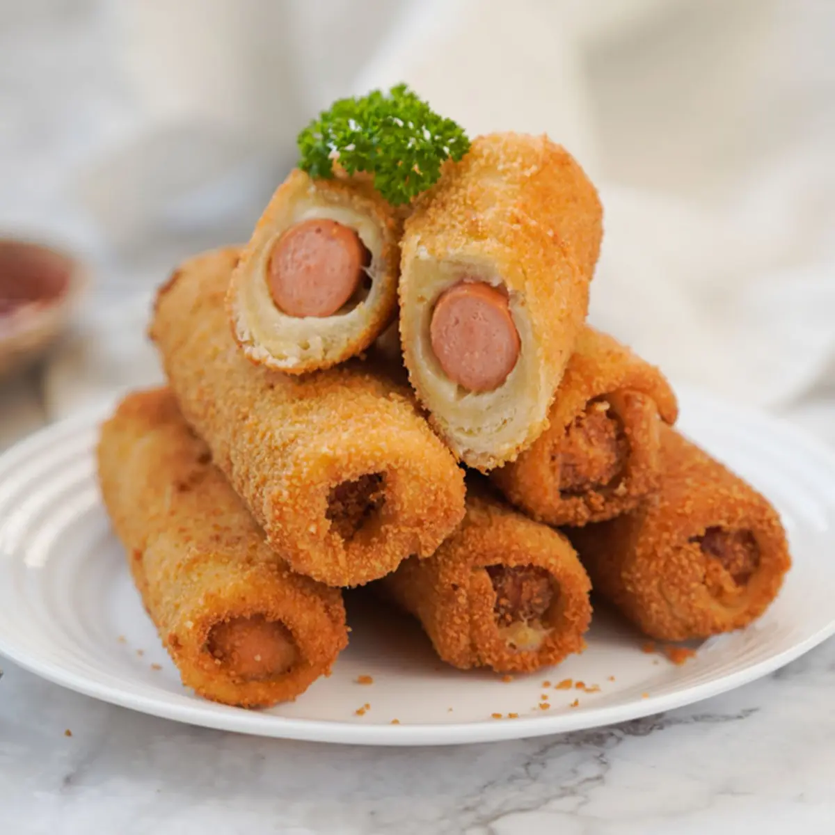 Resep Roti Gulung Sosis Adonan Kue