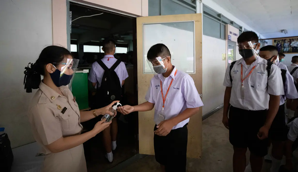 FOTO: Potret Sekolah di Thailand yang Beradaptasi Karena Pandemi Corona ...