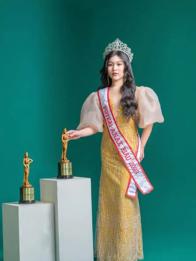 Mewakili Riau di Ajang Putri Anak Indonesia, Mutia Aluna Khanzahra ...