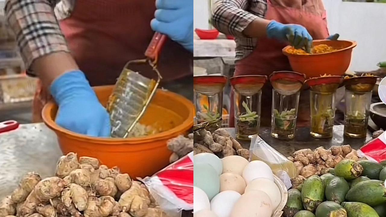 Viral Warung Jamu di Pasar Lama Tangerang, Segar Dibuatkan Langsung Penjual