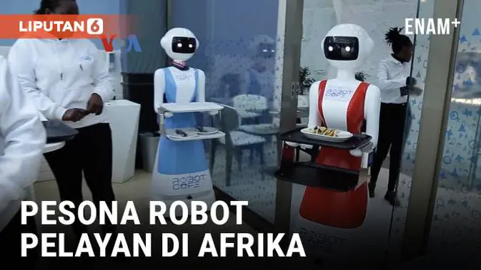 VIDEO: Robot Waiters Mark the Beginning of the Era of Automated Restaurants in Africa | Sixplus ...