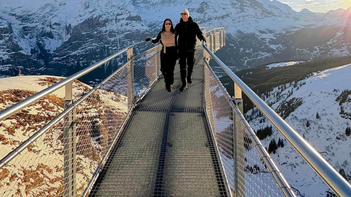 Liburan ke Swiss, Intip 7 Potret Mesra dari Rachel Vennya dan Salim ...