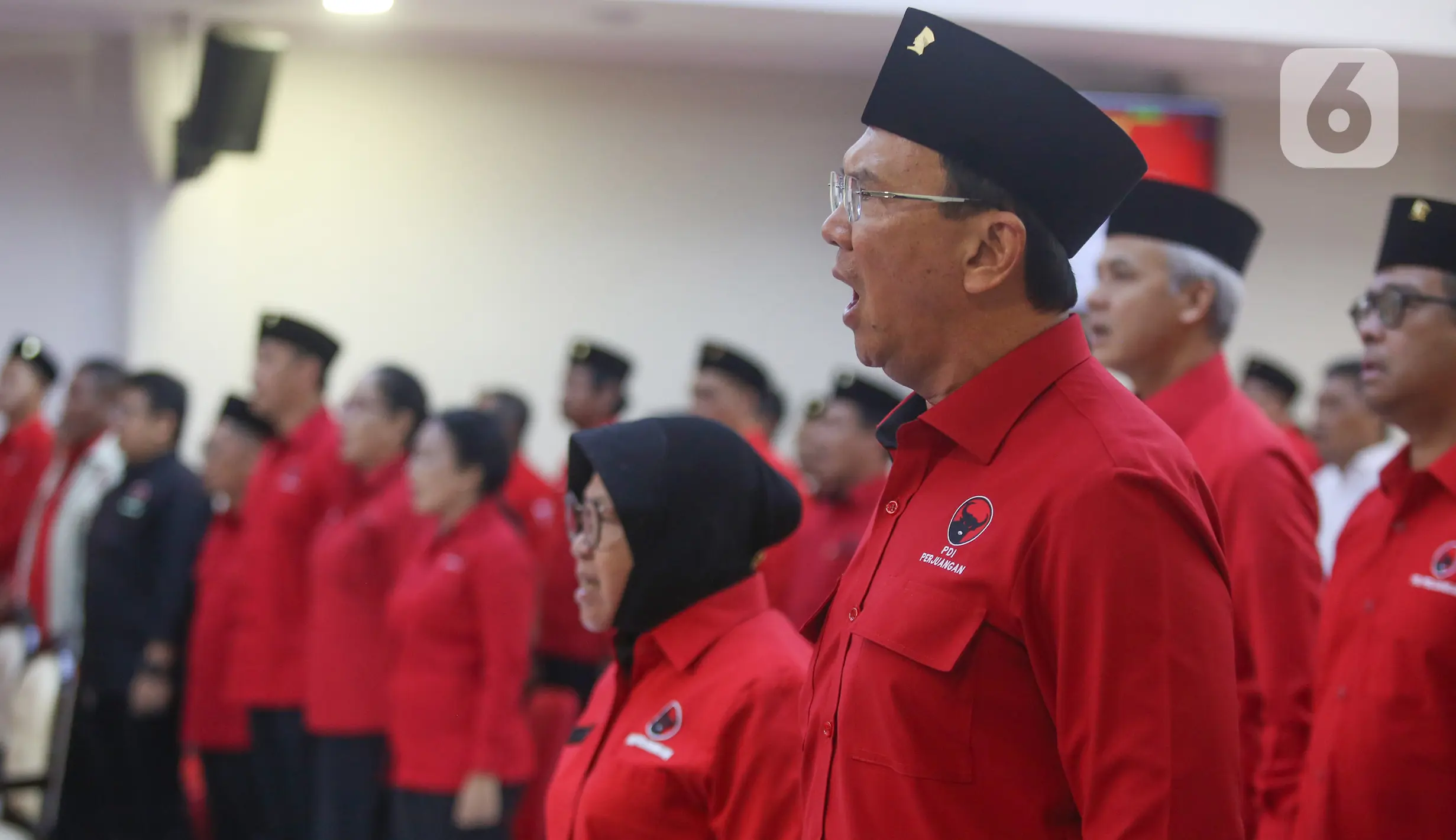 Megawati Lantik Pengurus Baru DPP PDIP - Foto Liputan6.com