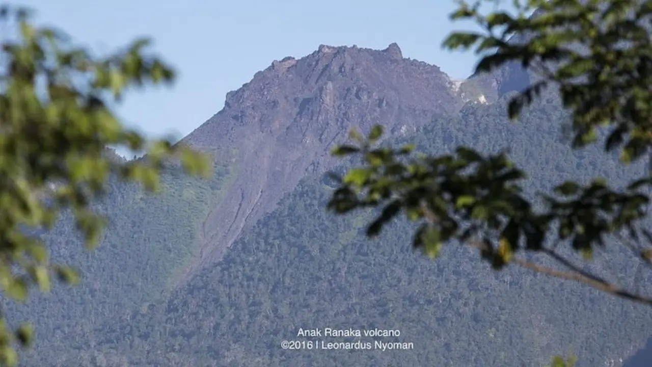 6 Fakta Menarik Gunung Anak Ranakah di Flores, Terbentuk Akibat Letusan ...
