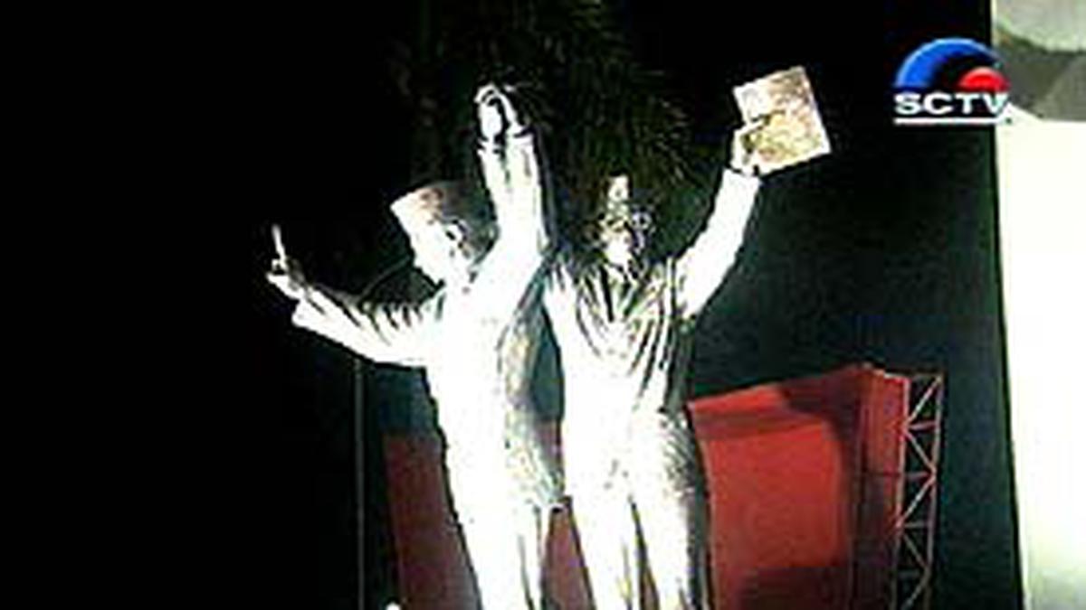 Megawati Meresmikan Monumen Soekarno-Hatta di Markas BIN