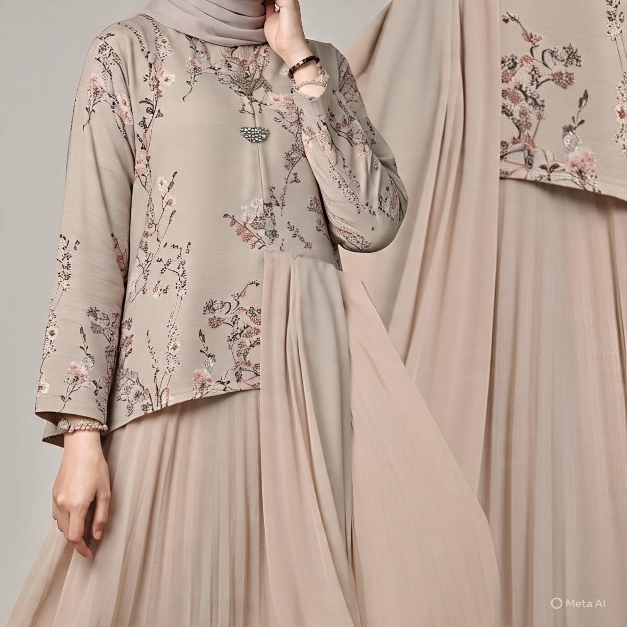 10 Model Baju Gamis yang Lagi Trend Sekarang 2025, Tampil Stylish & Elegan
