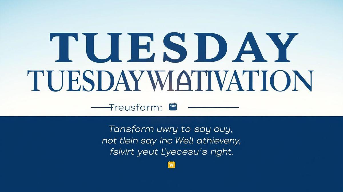 Best Tuesday Quote of the Day to Start Your Week Right