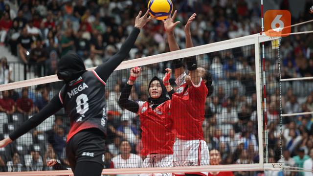Hasil Fun Volleyball Indonesia All Stars Vs Red Sparks: Diwarnai Aksi ...