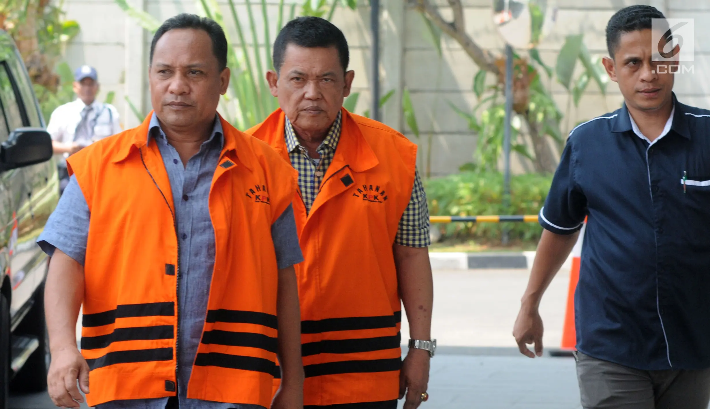 FOTO: Zainal Mus dan Setiyono Jalani Pemeriksaan Tersangka di KPK ...