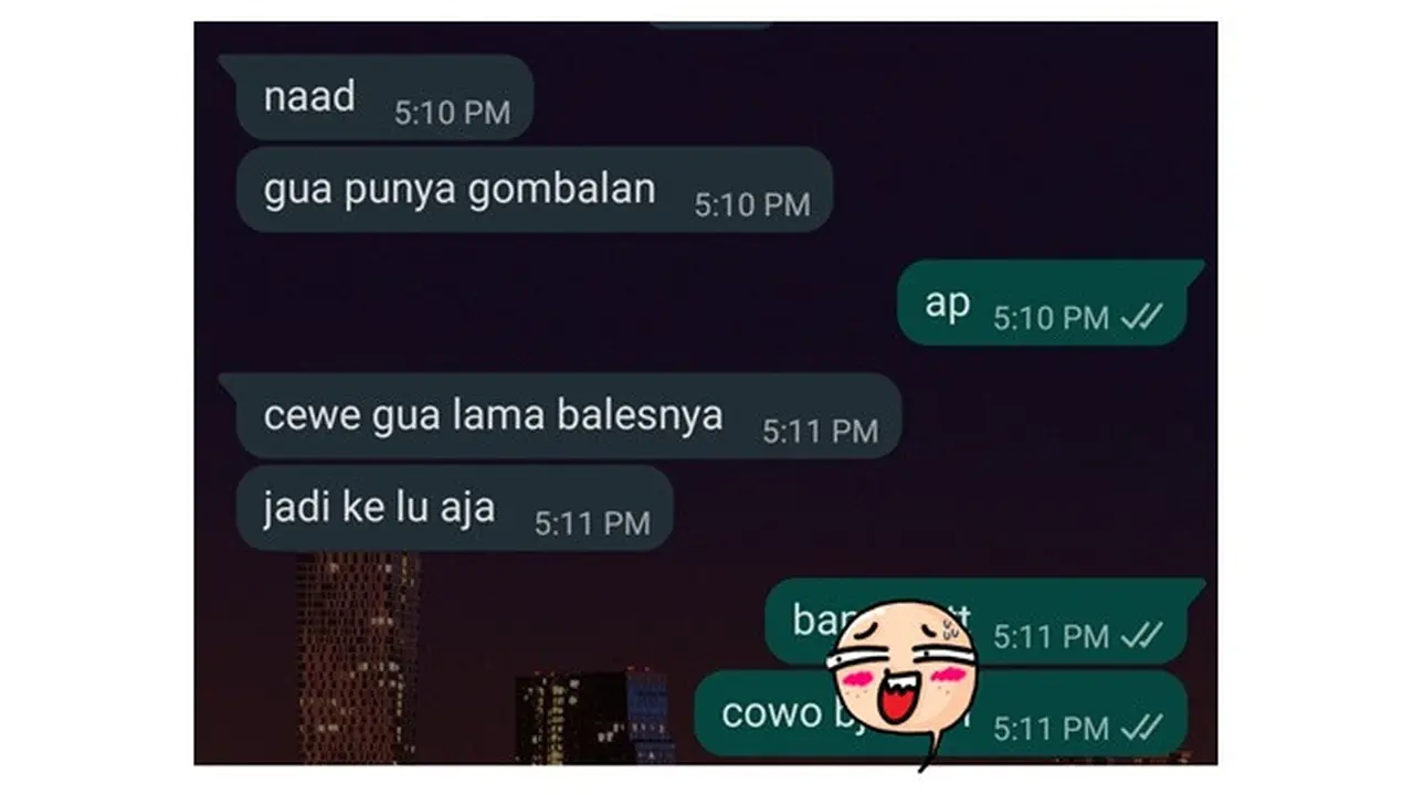 6 Chat Cowok Hubungi Teman Cewek di Belakang Pacar Ini Bikin Ikut Kesal ...