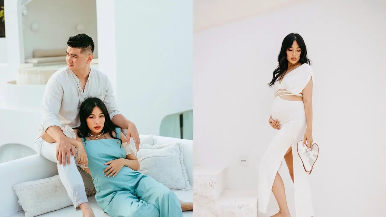 7 Potret Maternity Shoot Tiffany Istri Chef Arnold, Baby Bump Curi ...