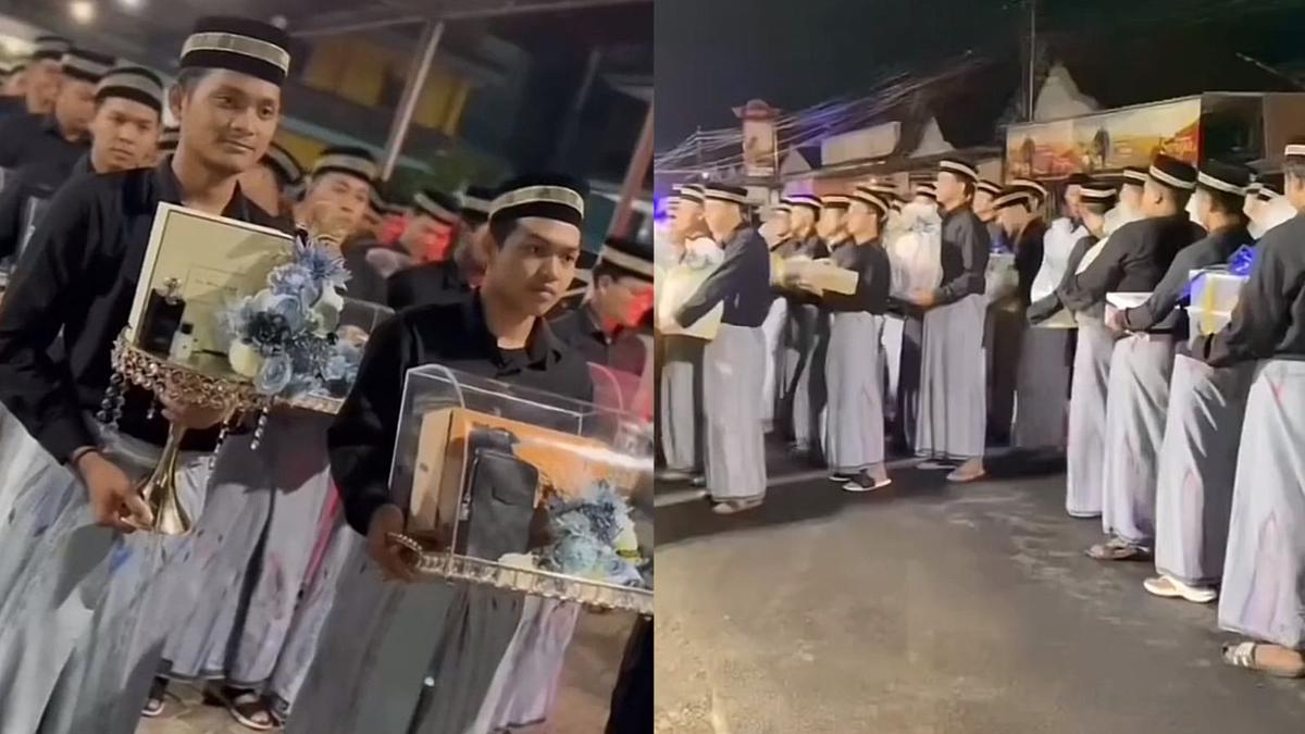 Viral Balasan Seserahan Lamaran Ning Nayluf Anak Gus Kautsar untuk Gus ...