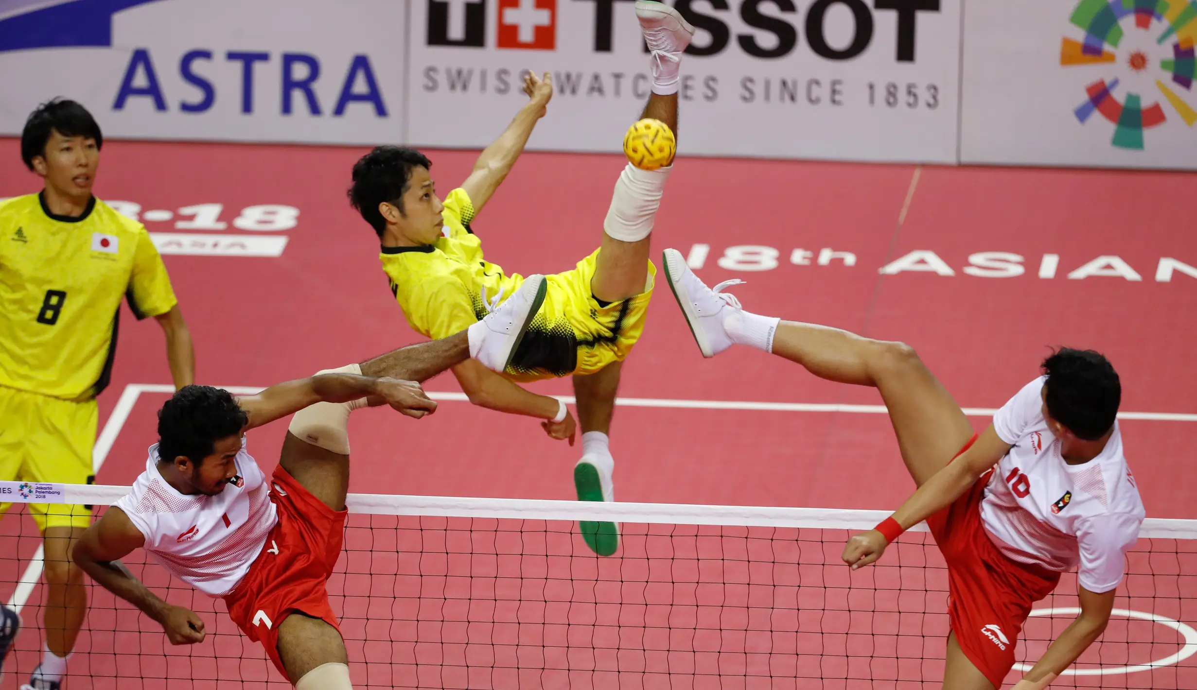 FOTO: Libas Jepang, Sepak Takraw Putra Sumbang Emas ke-31 untuk ...
