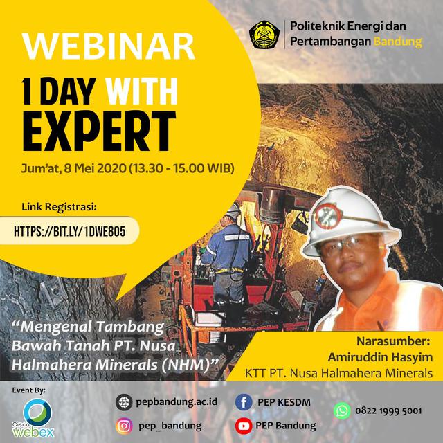 Webinar PEP Bandung: Mengenal Tambang Bawah Tanah PT Nusa Halmahera ...