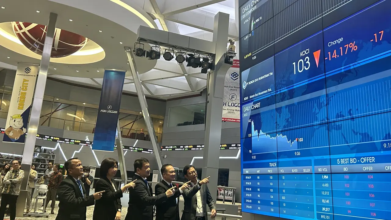 Harga Saham IOTF ARA Saat Perdagangan Perdana, KOCI Beda Nasib - Saham ...