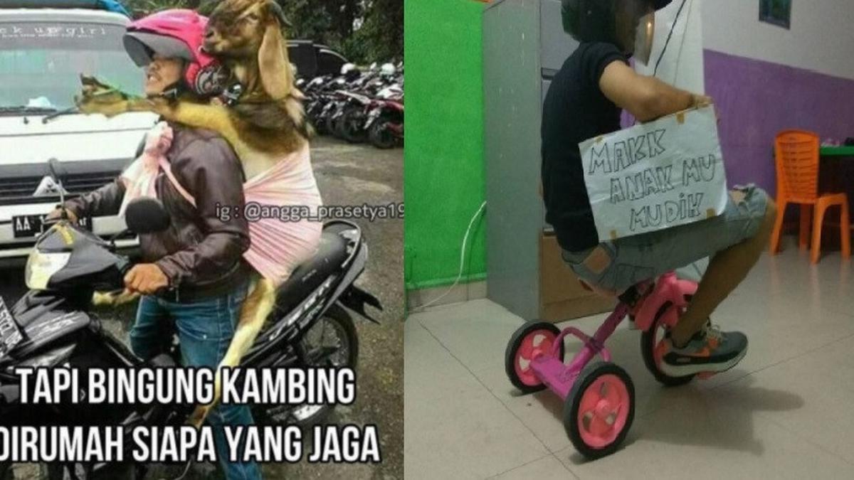 5 Meme Kocak Mudik Lebaran yang Bikin Kita Kangen