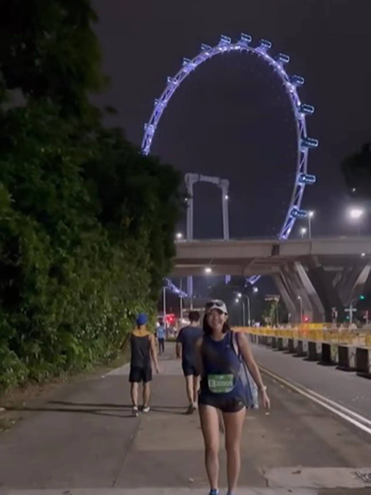 10 Potret Gisella Anastasia Lari Half Marathon di Singapura, Modal ...