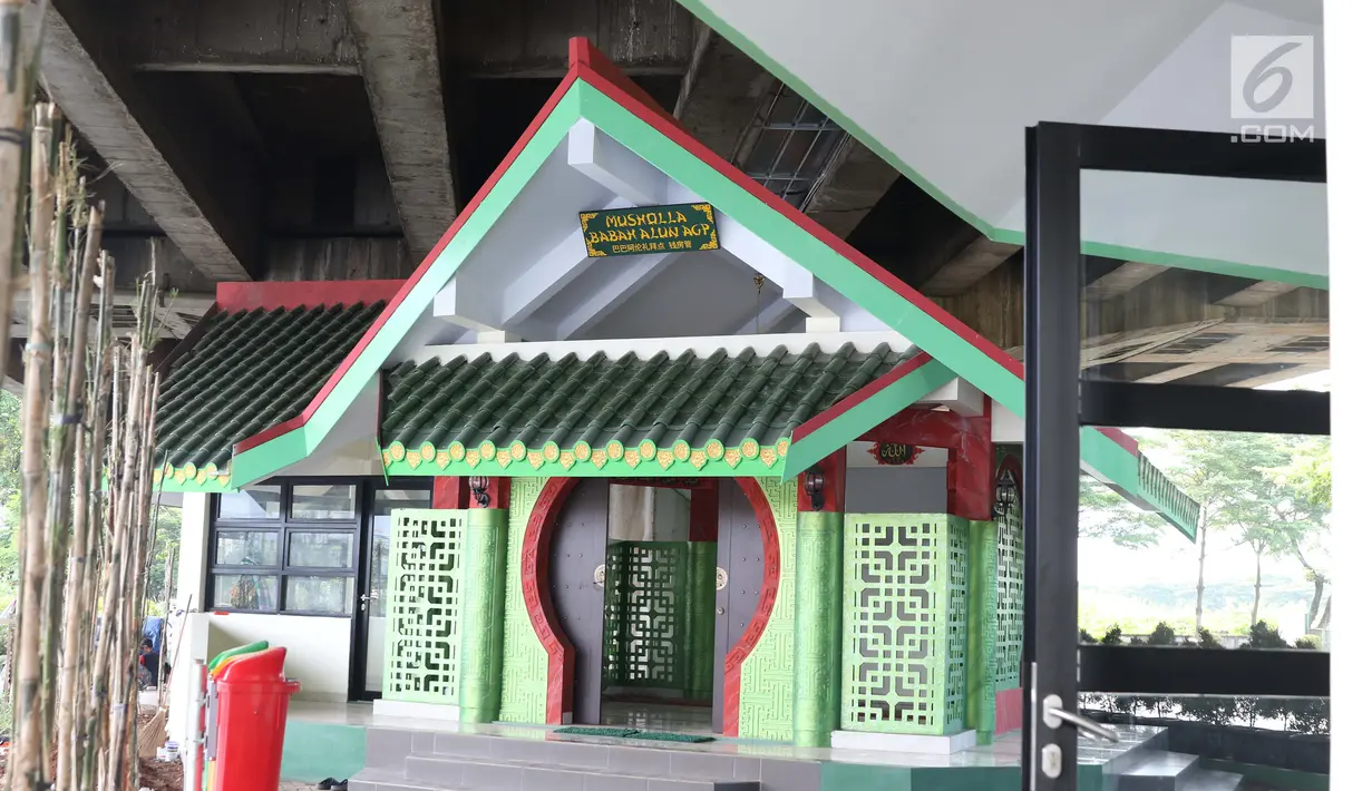 FOTO: Melihat Musala Bergaya Tiongkok di Kolong Tol Ir Wiyoto Wiyono ...