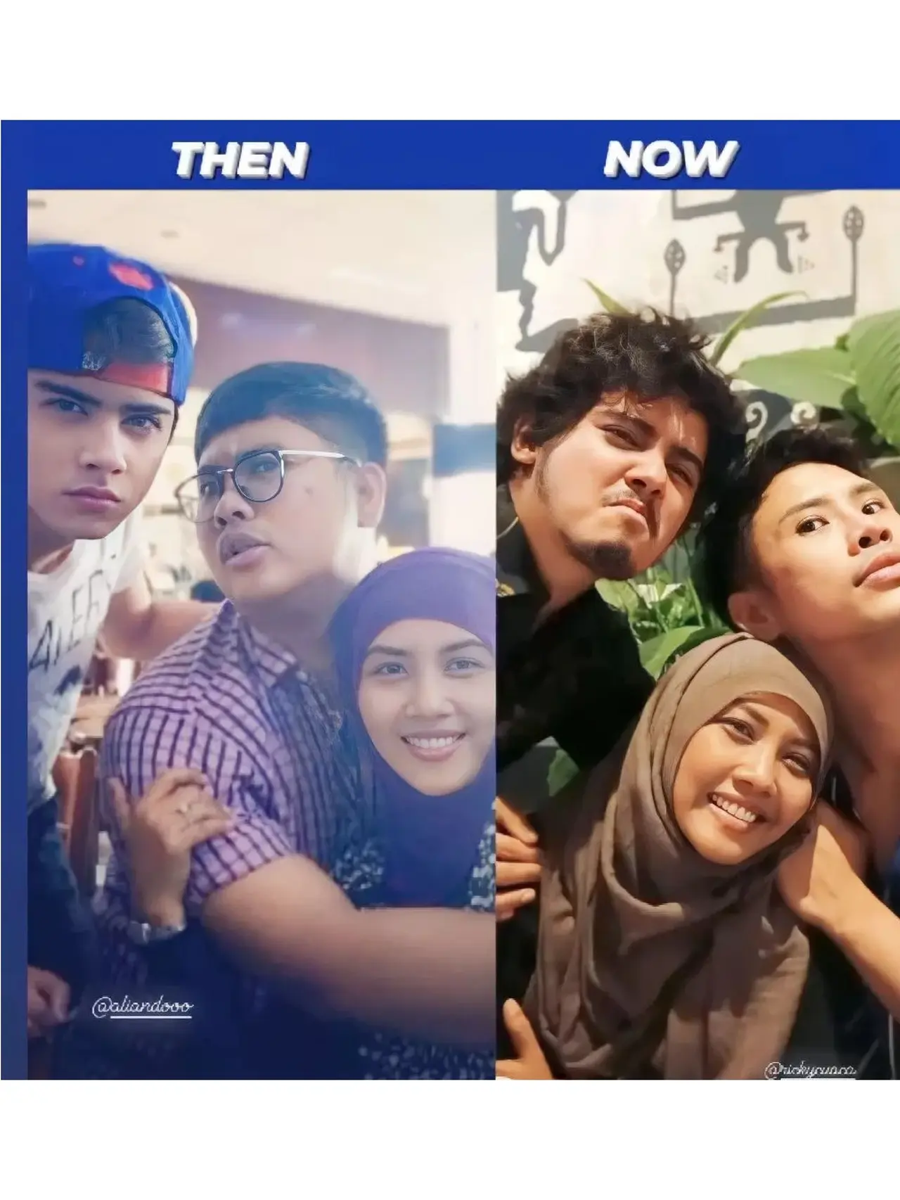 6 Potret Penampilan Aliando yang Kembali Bikin Pangling, Reuni Bareng ...