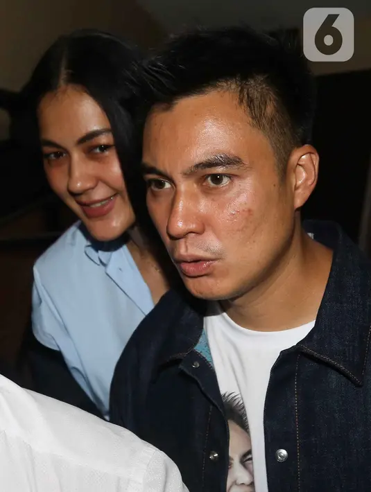 Ekspresi Baim Wong Dan Paula Verhoeven Usai Diperiksa Kasus Prank Kdrt
