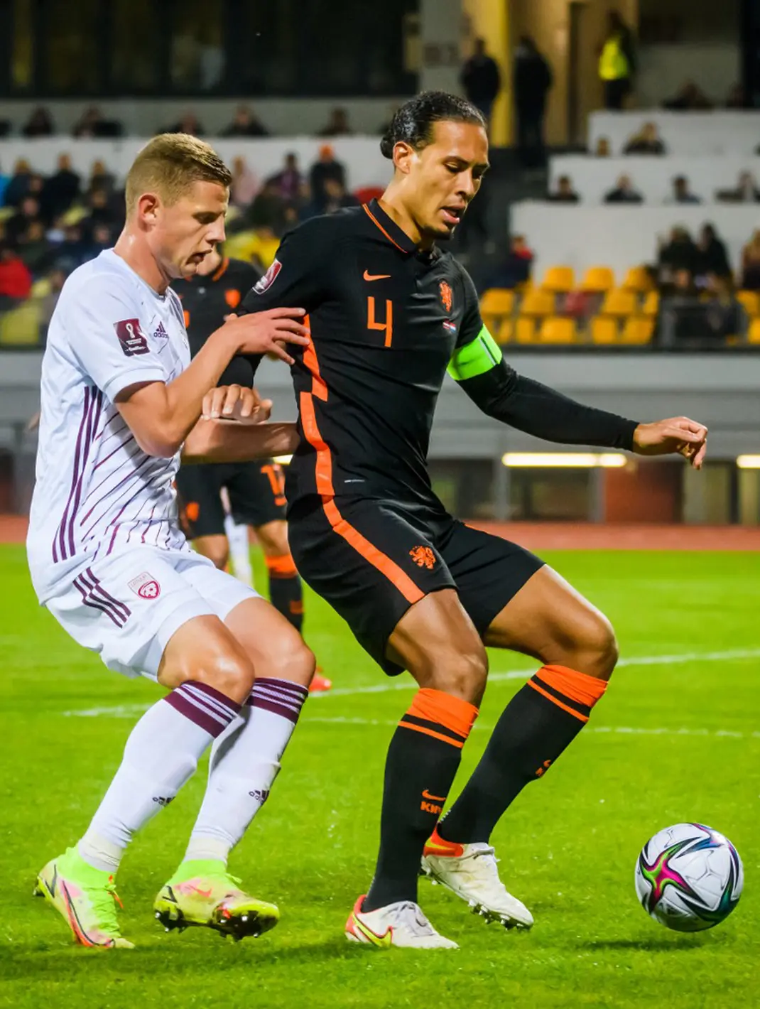 FOTO: Gol Tunggal Davy Klaassen Bawa Belanda Kalahkan Latvia - Foto ...