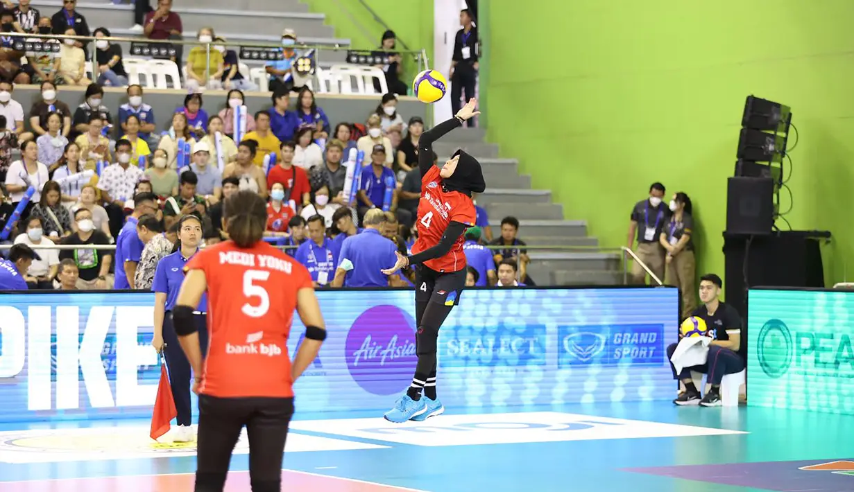 Foto: Timnas Voli Putri Indonesia Menyerah dari Tim Lapis Kedua Vietnam ...