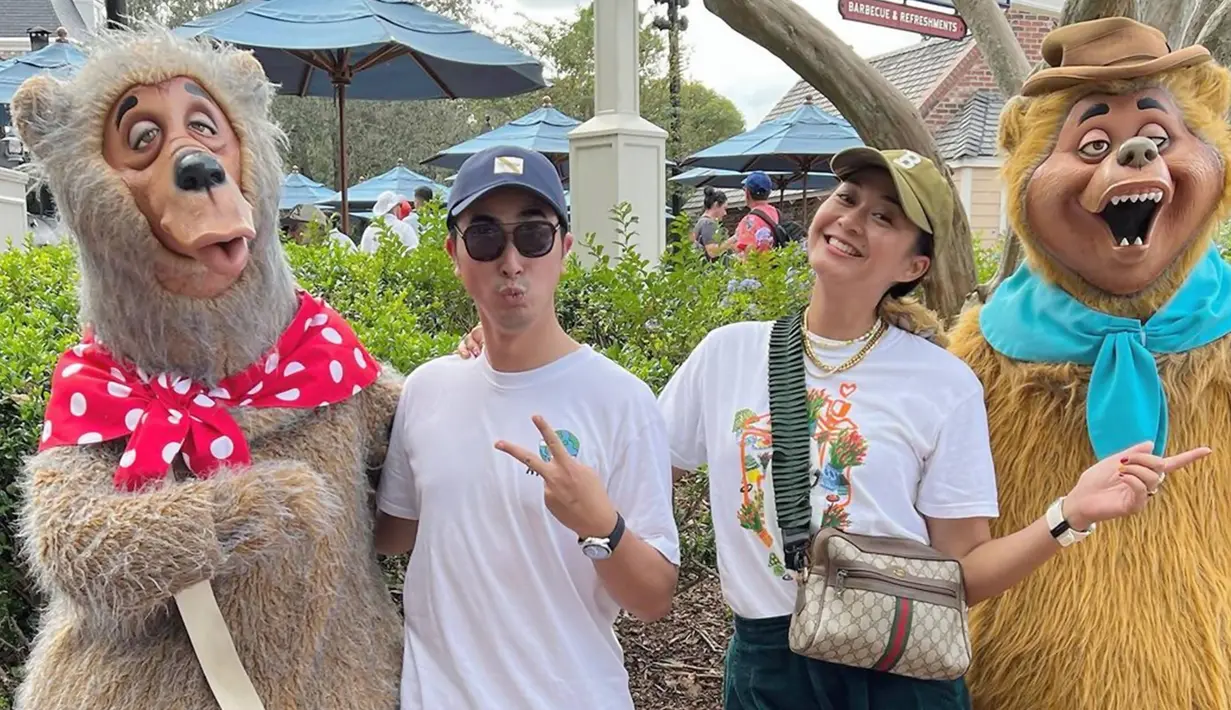 Potret Liburan Wingky Wiryawan dan Kenes Andari di Amerika, Seru Ikut ...