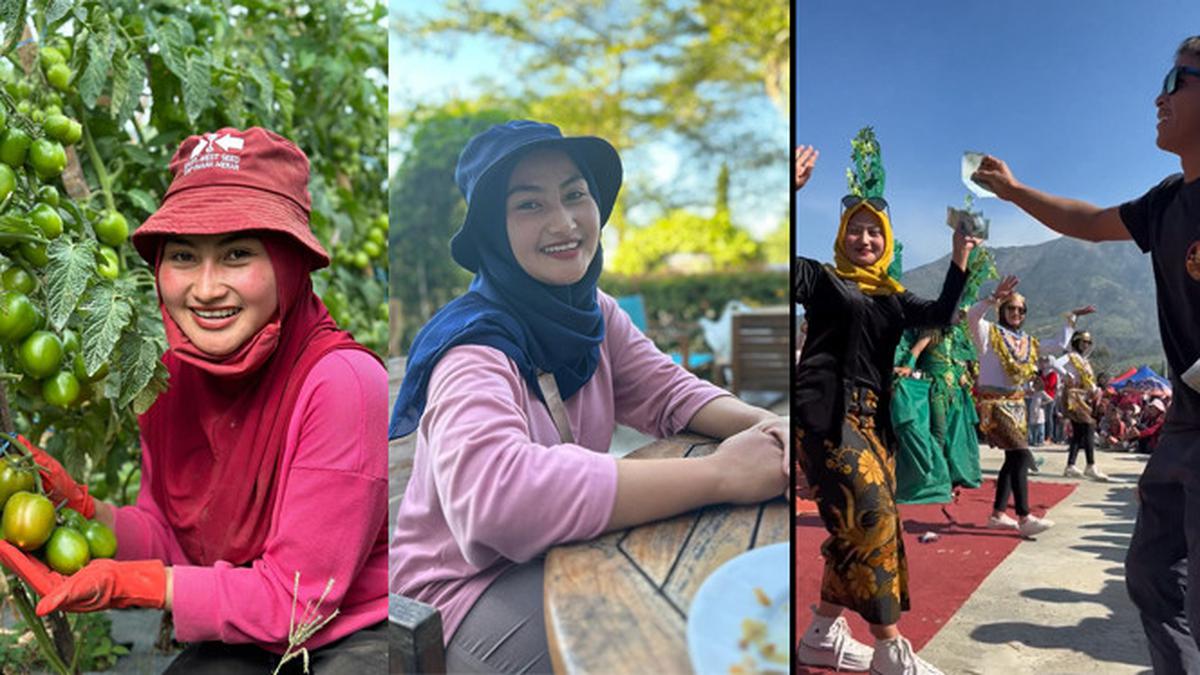 Penyanyi Dangdut Banting Stir Jadi Petani Happy, Potret Novi Listiana ...