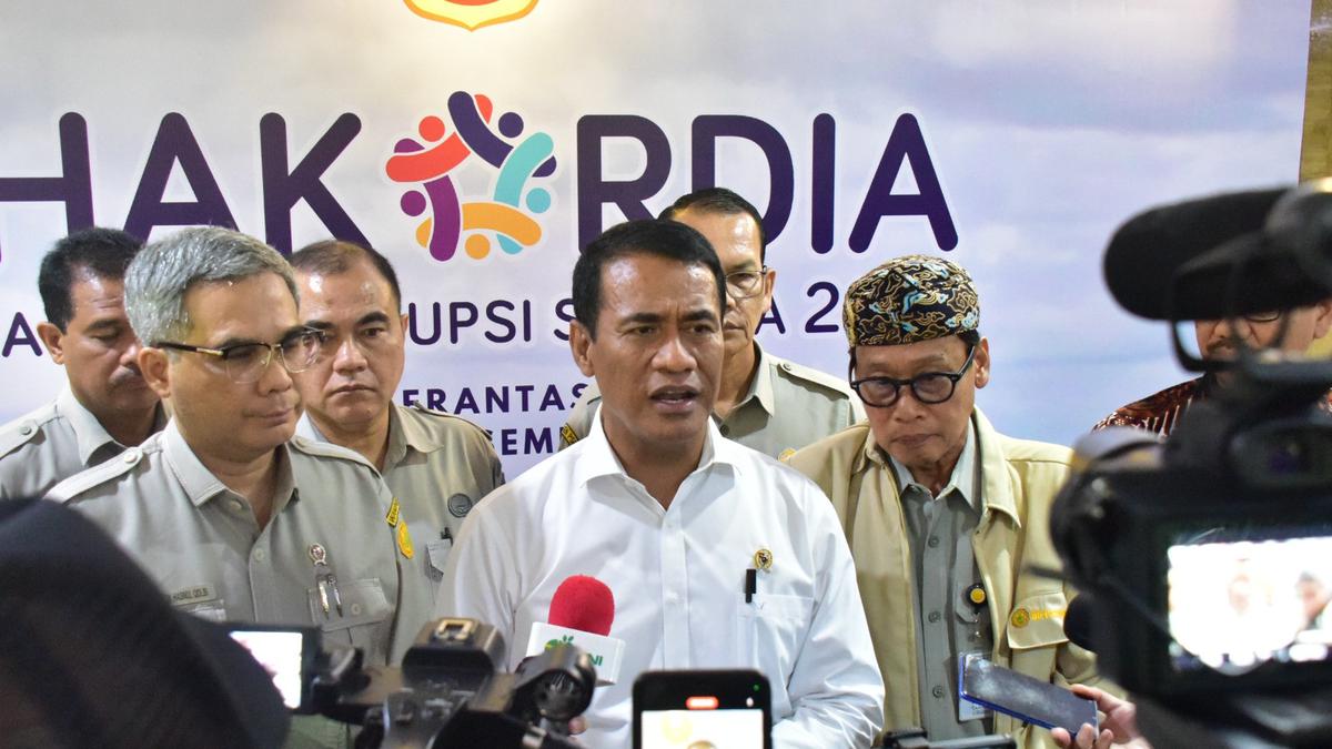 Korupsi Dinilai jadi Penghambat Swasembada Pangan, Mentan Amran Minta Pegawai Anti Korupsi ...