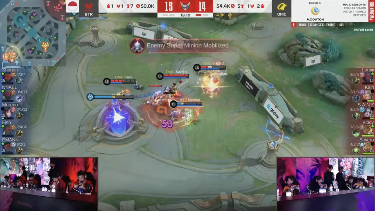 Jadwal Lengkap MPL ID S16 Week 5: Duel Panas Evos vs Onic Jadi Laga Pembuka - Tekno Liputan6.com