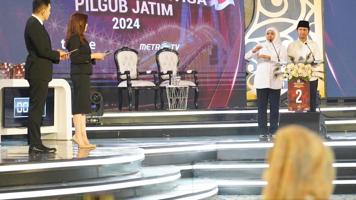 Di Debat Pamungkas, Khofifah-Emil Dinilai Tampil Gemilang: Paling ...