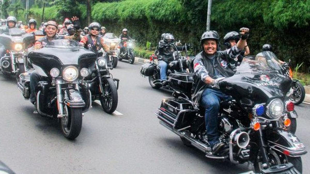 Komunitas Moge Ikut Perangi Corona Covid-19 - Otomotif Liputan6.com