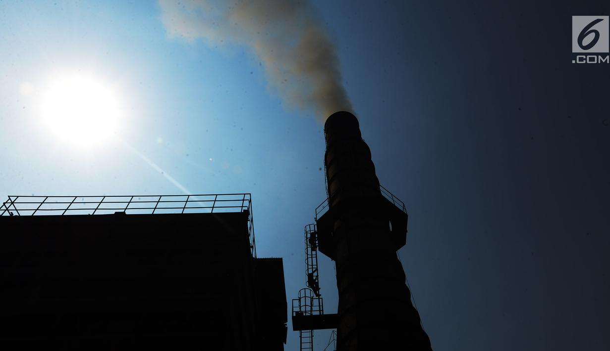 FOTO: DLH DKI Jakarta Sidak Cerobong Asap Pabrik di Cakung - Foto ...