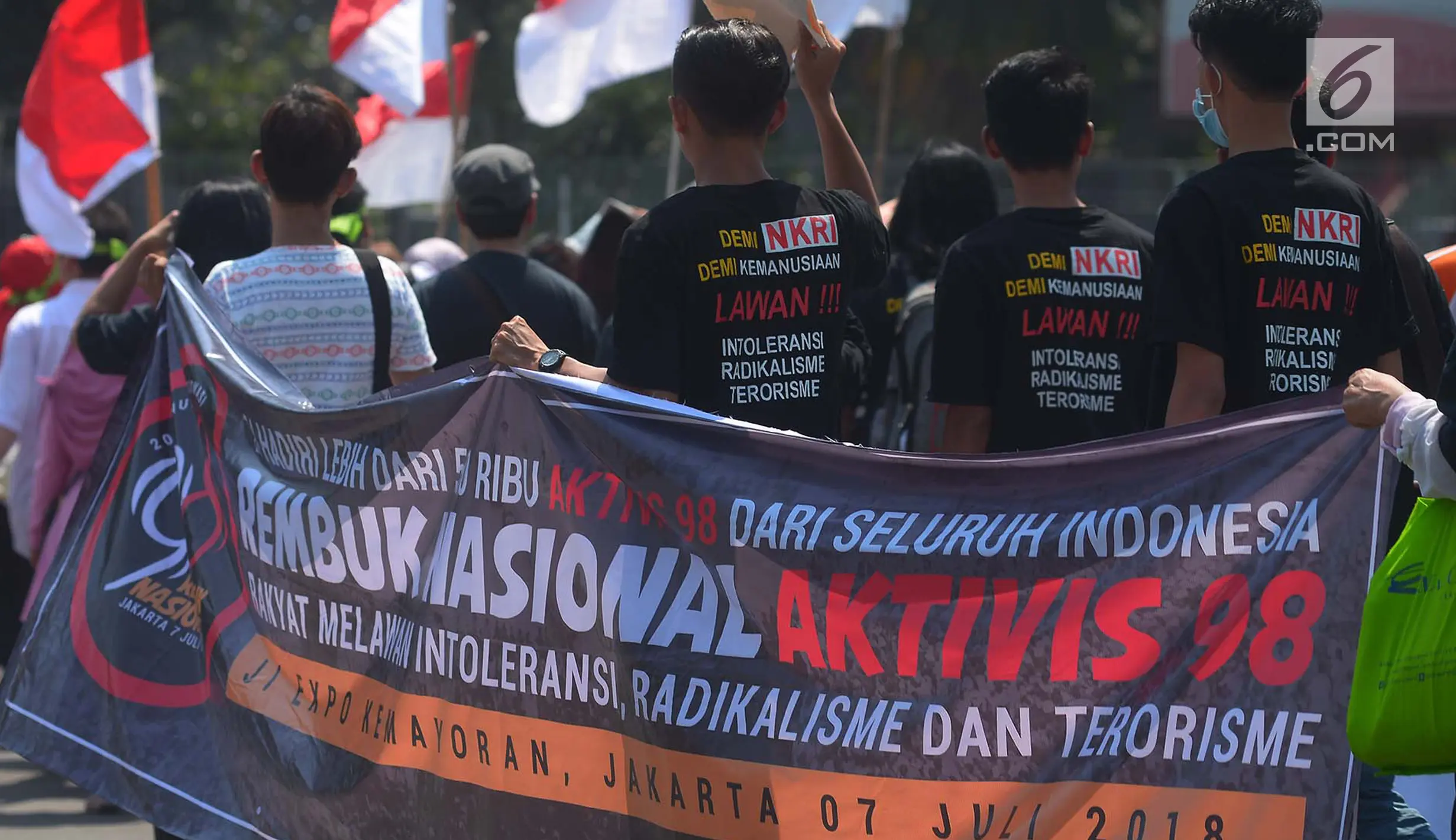 FOTO: Ribuan Orang Hadiri Rembuk Nasional Aktivis 98 - Foto Liputan6.com
