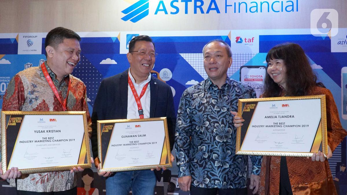 FOTO: Grup Astra Terima The Best Industry Marketing Champion 2019