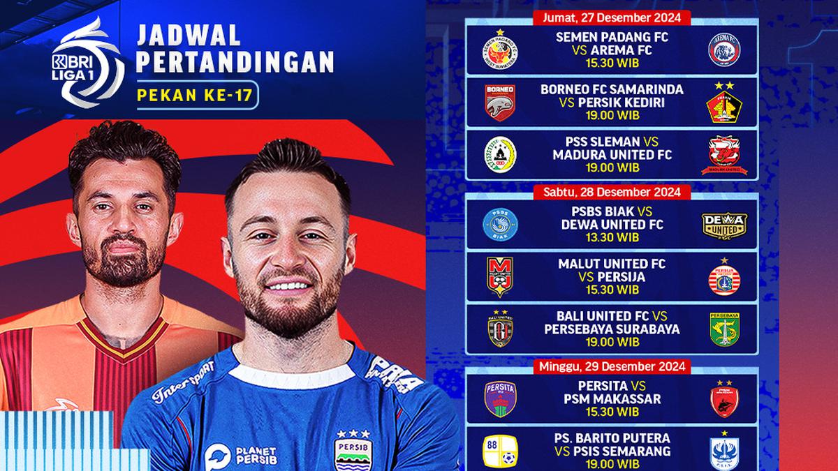 Jadwal Live Streaming Bola Pekan Ini, Big Match Akhir Tahun - On Off ...