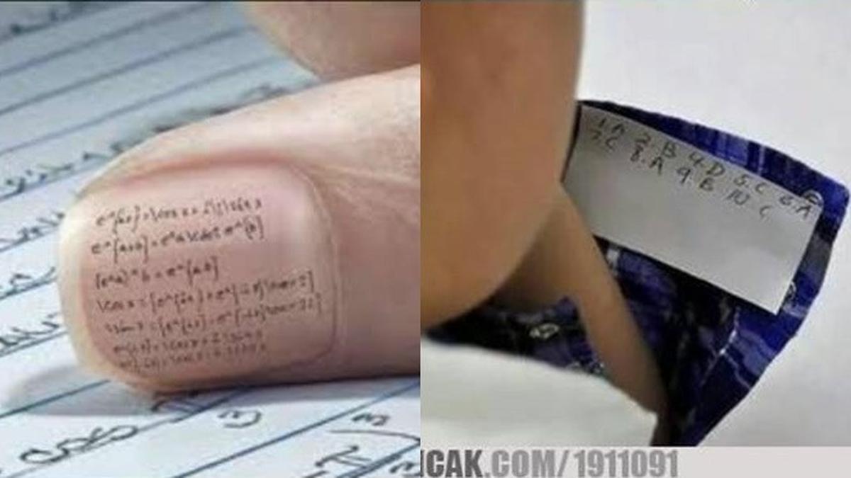 Duh, Cara 6 Orang Menyontek Ini Bikin Ngelus Dada