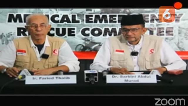 MER-C Indonesia Kirim 11 Relawan Termasuk Tim Medis ke Gaza Palestina