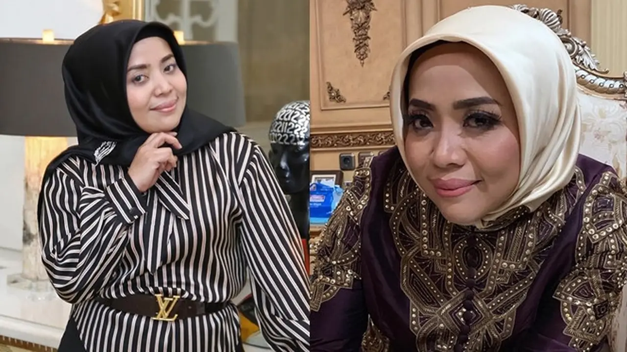 Biasa Natural, 6 Potret Muzdalifah dengan Makeup Tebal Ini Bikin Pangling - Hot Liputan6.com