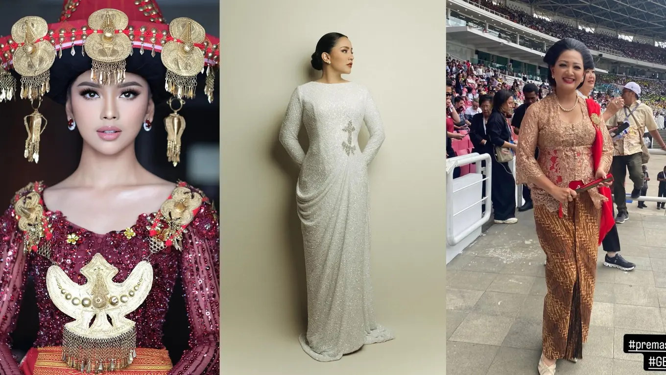 4 Gaya Artis Ikuti Misa Akbar Paus Fransiskus di Stadion GBK, Lyodra Ginting hingga Angel ...