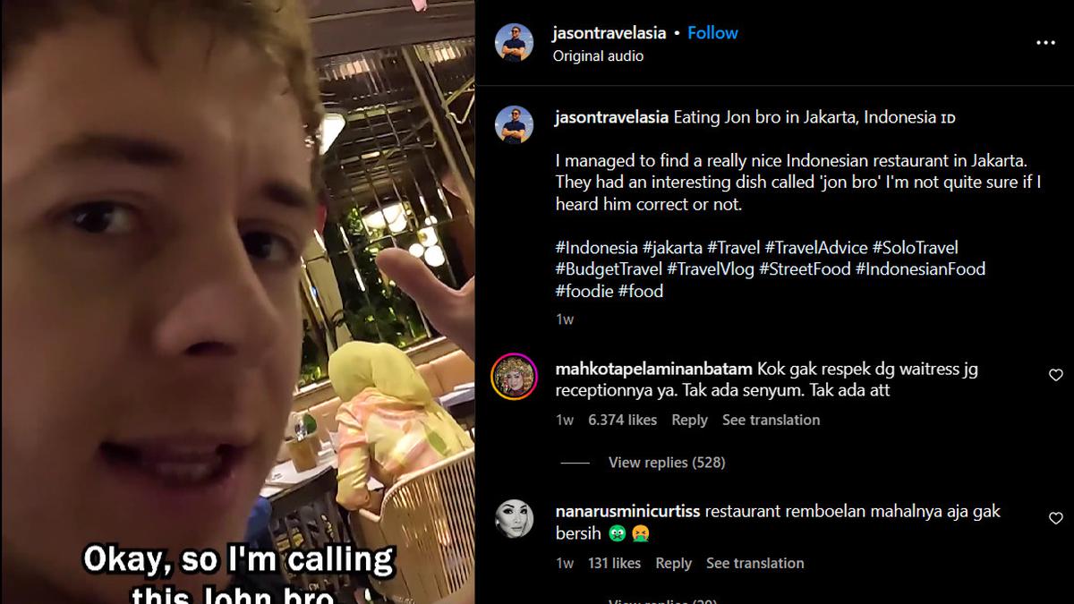 Momen Kocak Turis Inggris Salah Dengar Combro Jadi John Bro - Lifestyle ...