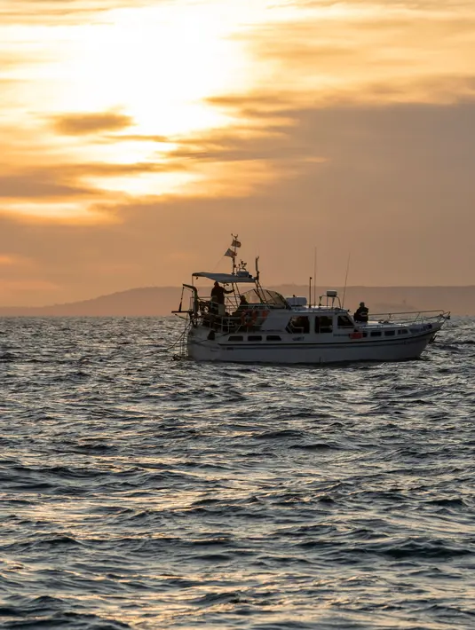 FOTO: Sarah Thomas, Penyintas Kanker yang Berenang di Selat Inggris ...