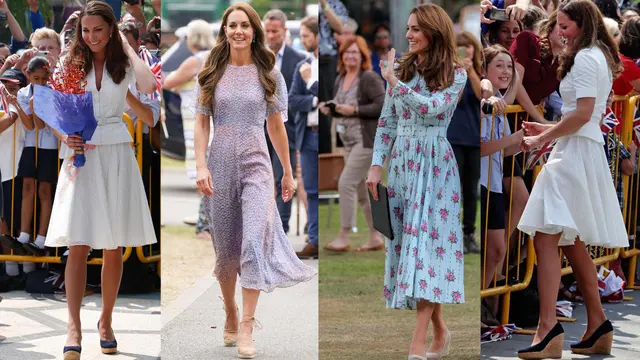 Sepatu Wedges Kontroversial Kate Middleton Jadi Alas Kaki Cantik yang ...