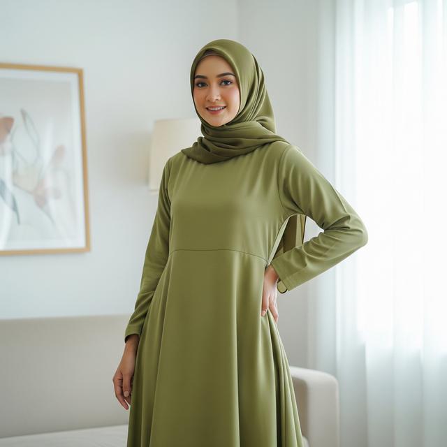 9 Model Gamis Simpel dan Anggun untuk Ibu Muda: Cocok untuk Arisan ...